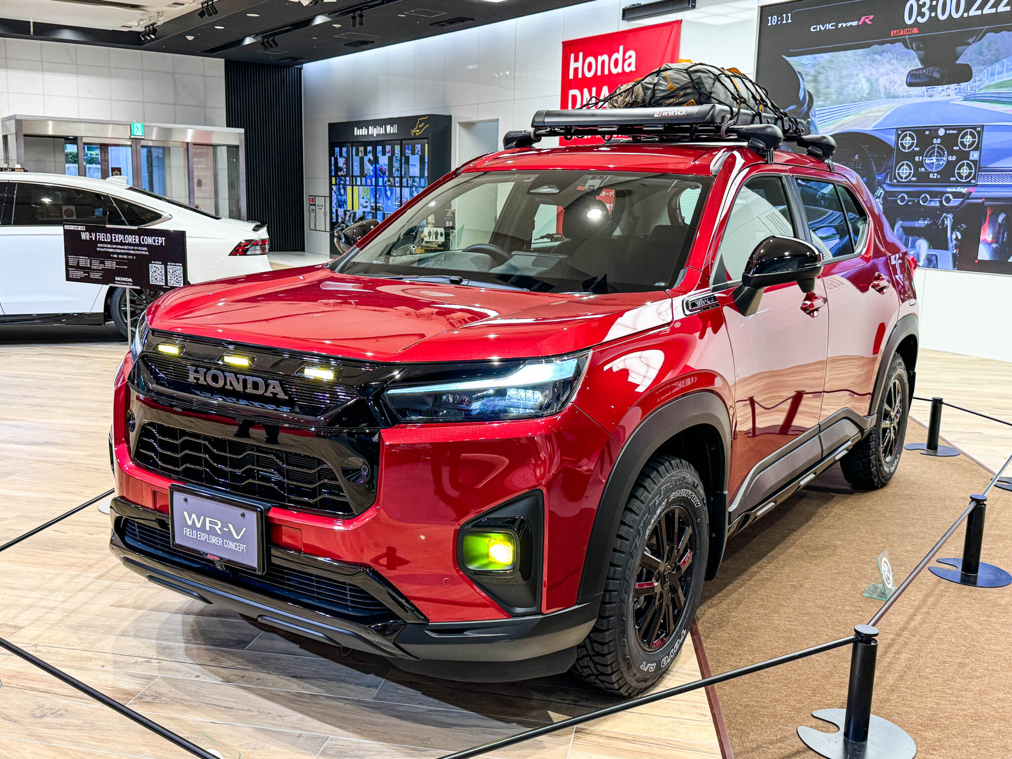 【現車確認】ホンダ WR-V FIELD EXPLORER CONCEPTを詳細写真でその細部を見る - PAPER DRIVER LOVERS